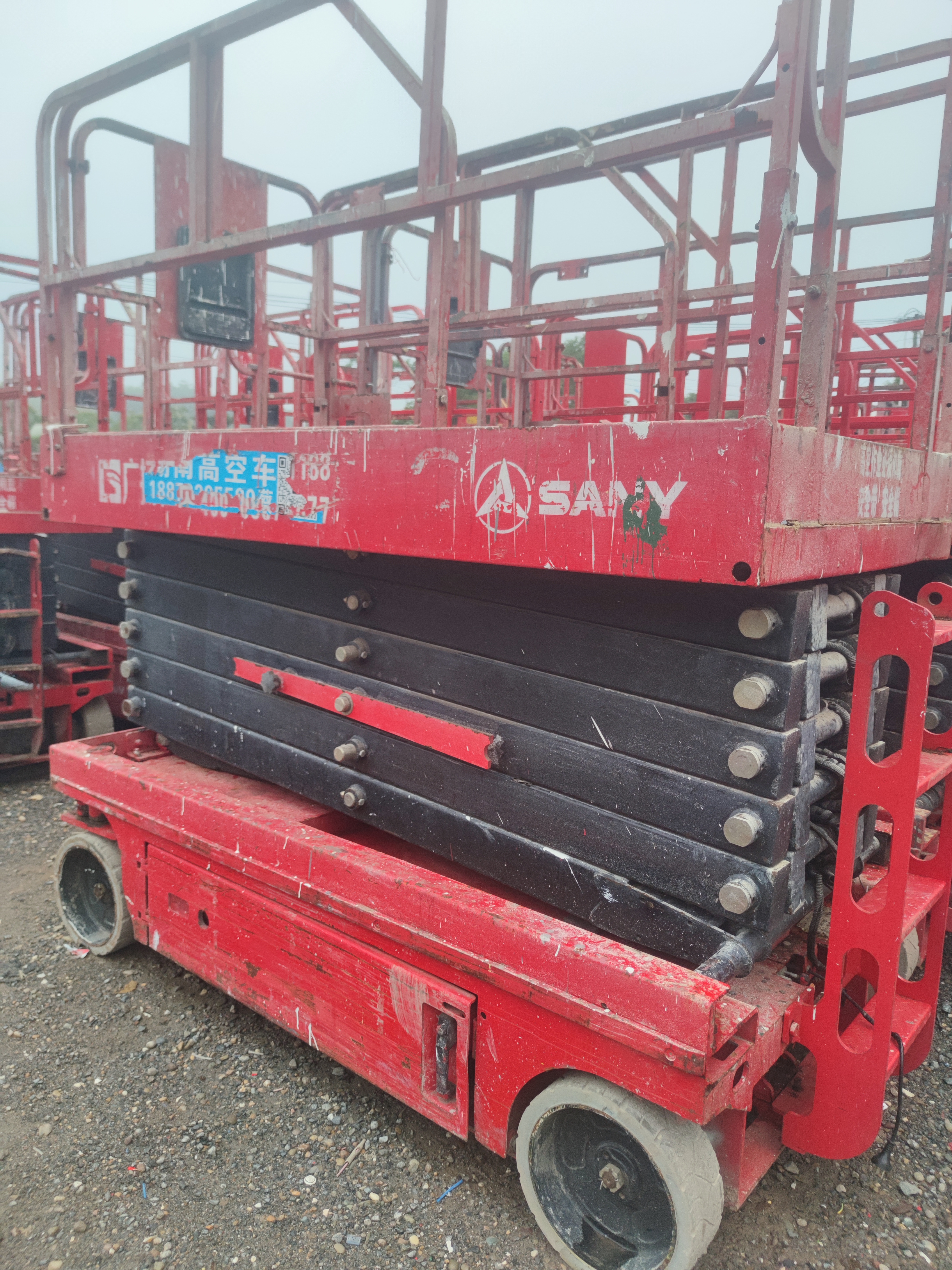 Sany Electric Scissor Lift - รุ่น SGDJ1212 ลิฟท์ชาร์ไฟฟ้า 12 เมตร